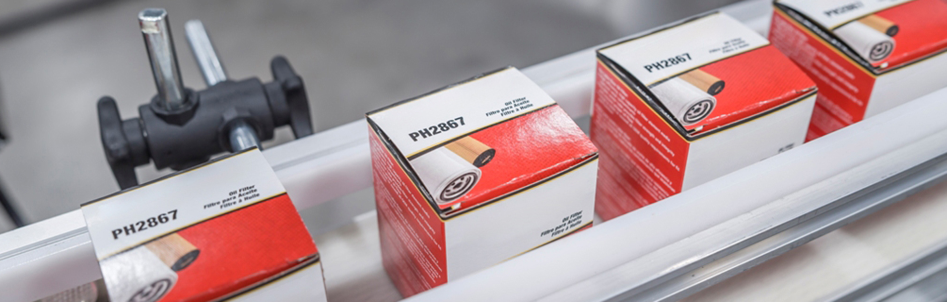 Cartoner Machine for Oil Filters - Tishma Technologies